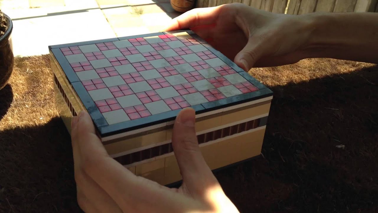 Lego Checkers Set - YouTube