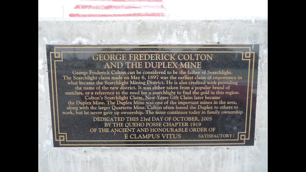 ECV Quickie #66 "George Frederick Colton & The Duplex Mine" - YouTube