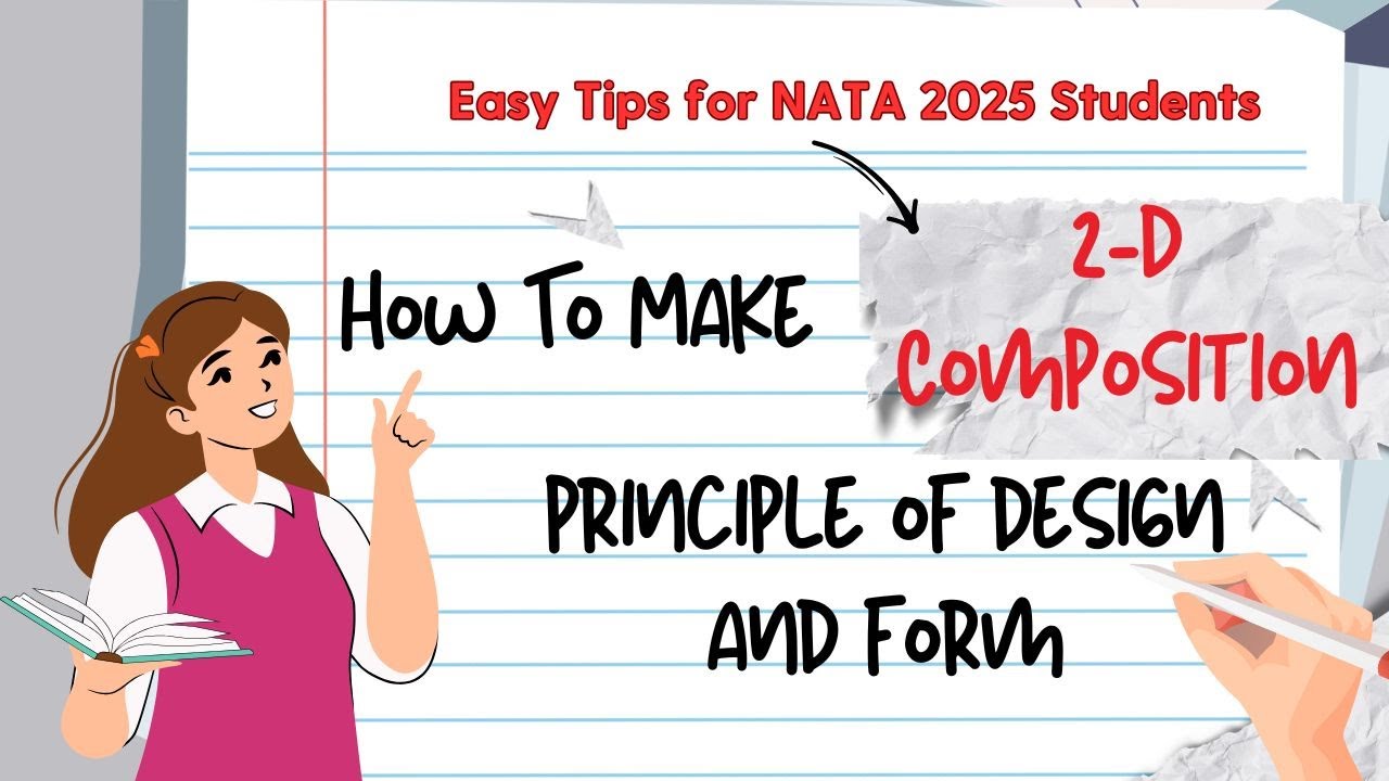 "2D Composition for NATA 2025 | Principles of Design & Form Explained ...