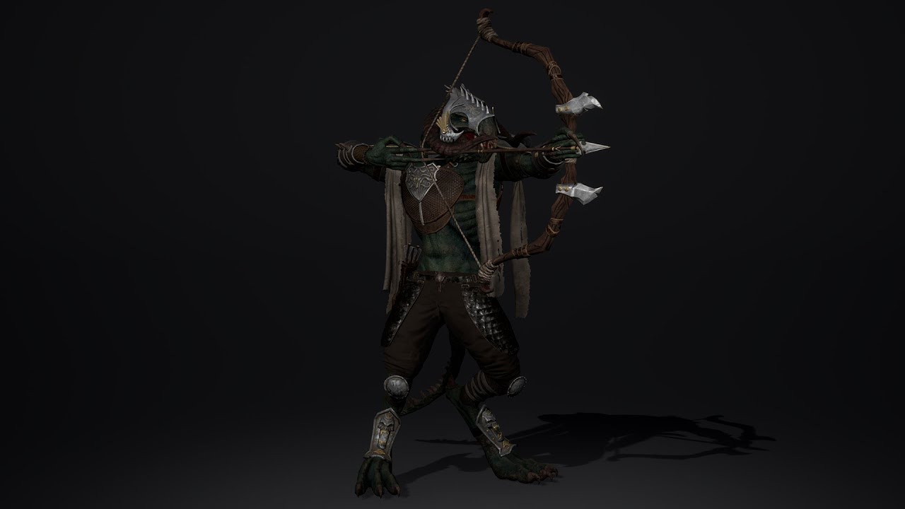 Ghost Archer Full Unreal Scene Preview - YouTube