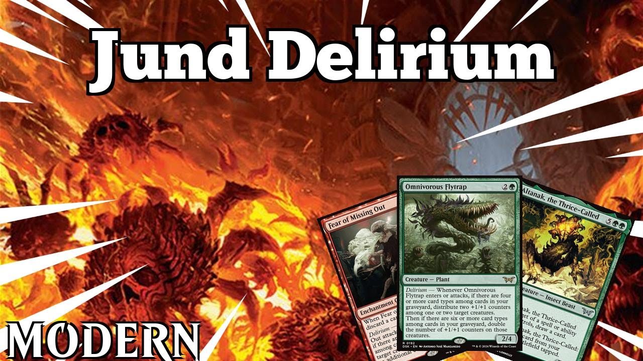 I Have HIGH HOPES for Duskmourn Aggro! | Jund Delirium | Modern ...
