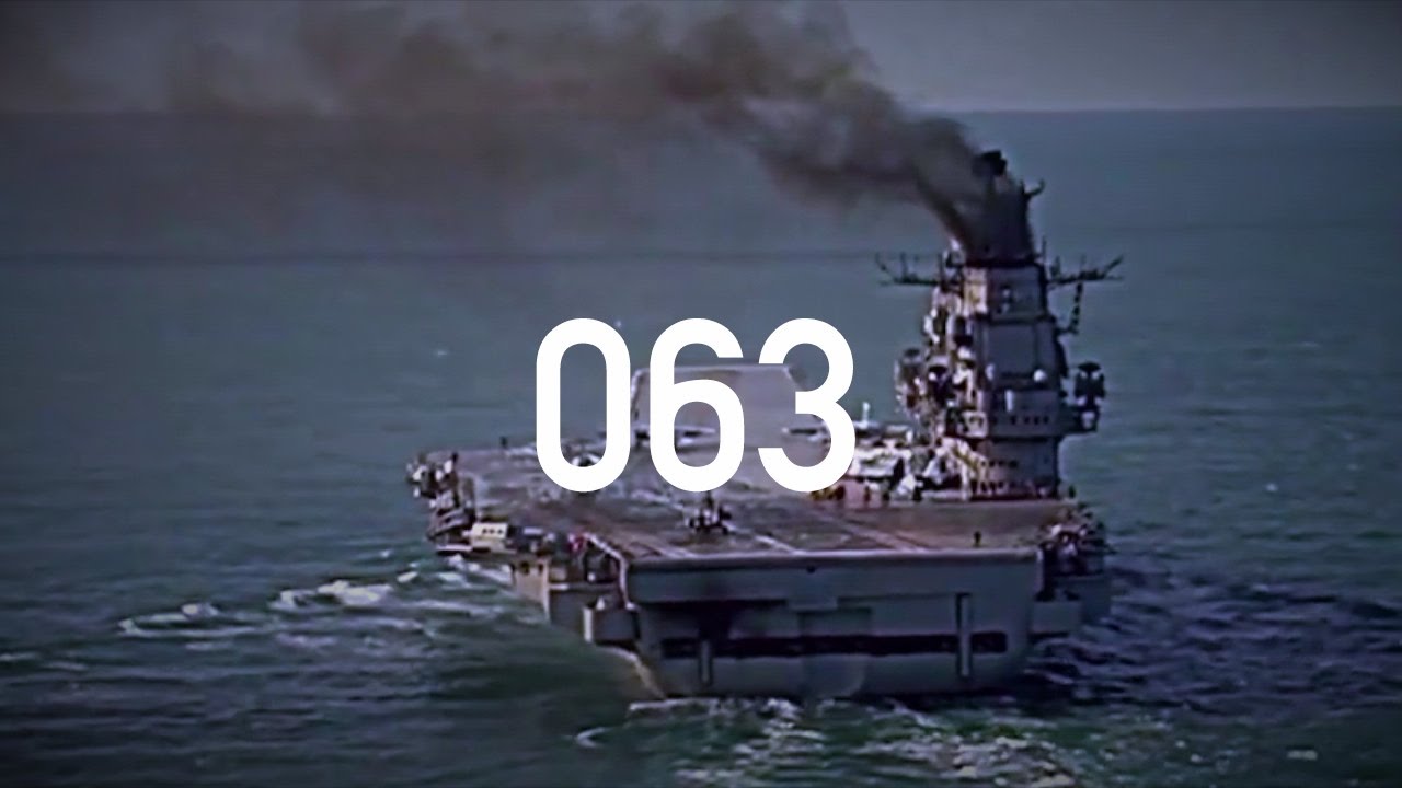 063 . Admiral Kuznetsov. Smoke on the water. - YouTube