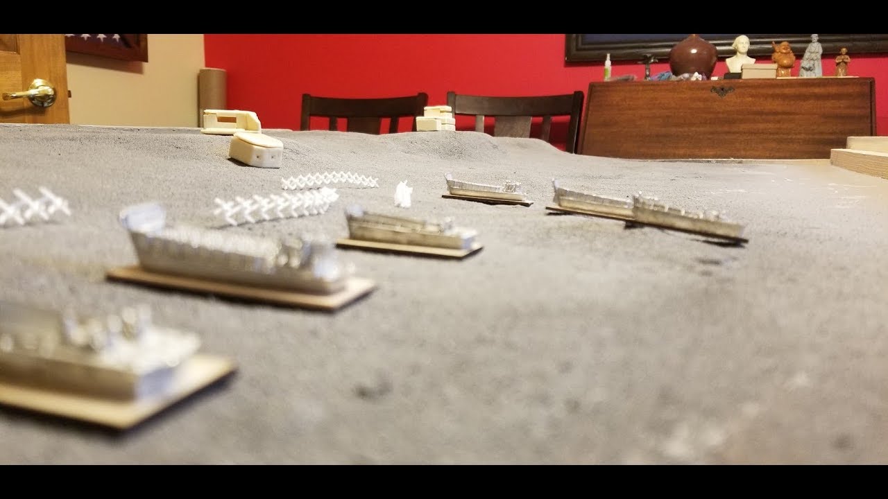 6mm D-Day Project: Finishing the plaster and applying the soil - YouTube