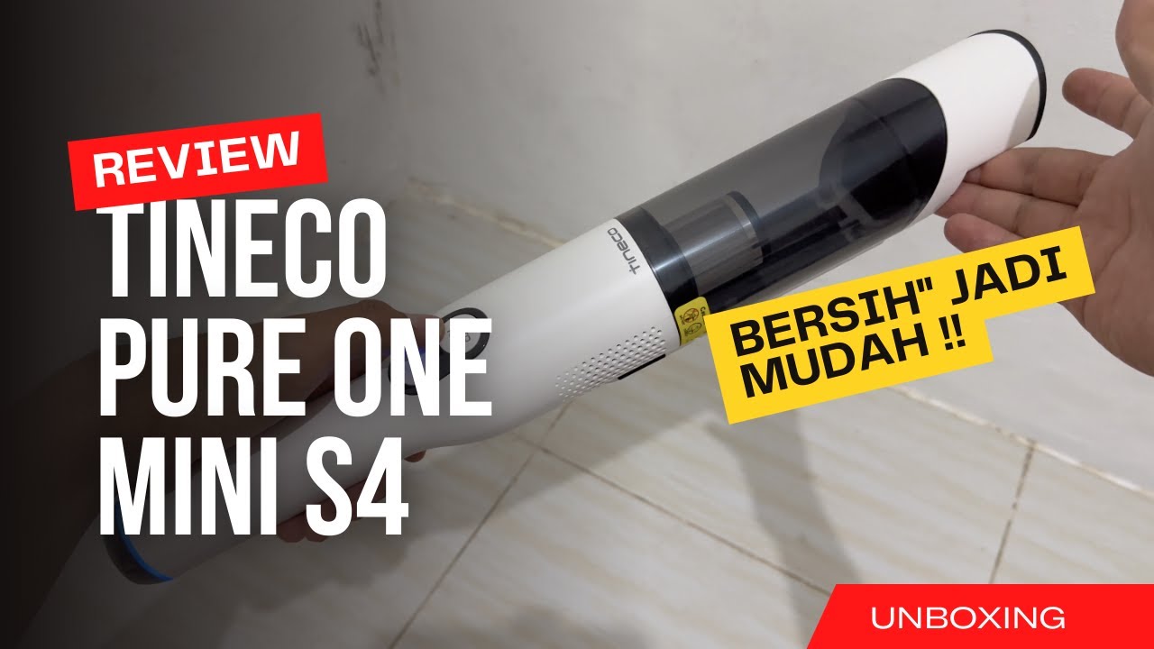 Vacuum Cleaner Tanpa Kabel, Ringan dan Mudah dibawa! Tineco Pure One ...