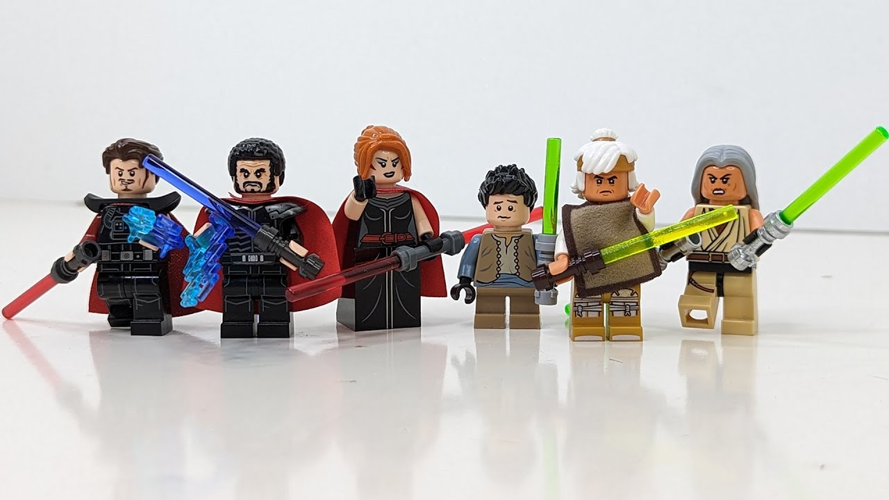 LEGO STAR WARS Purist Customs | Jedi & Sith | Figbarf - YouTube