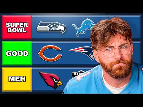 Ranking the Entire NFL: Who Makes the 2026 Playoffs?