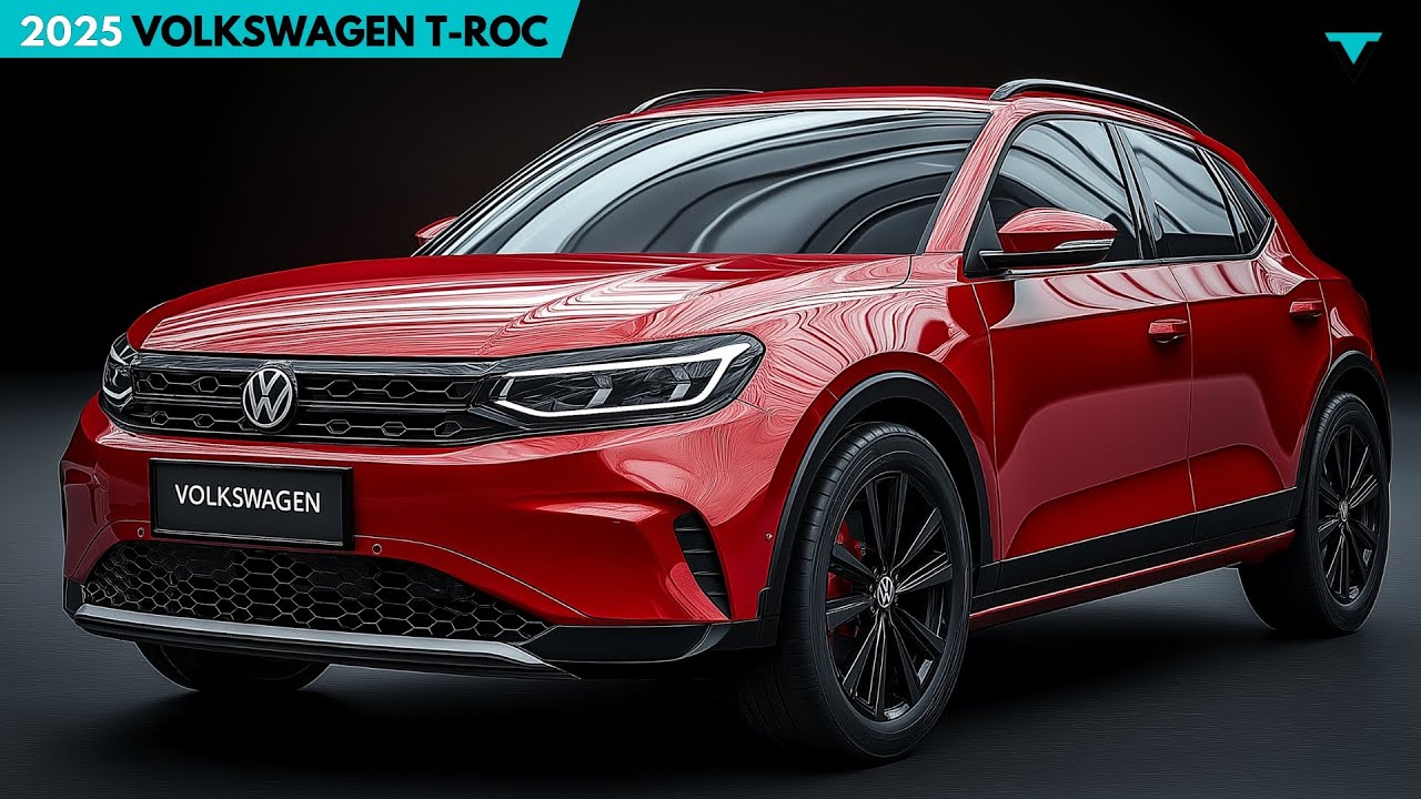 New 2025 Volkswagen T-Roc Revealed - The highly-anticipated subcompact ...