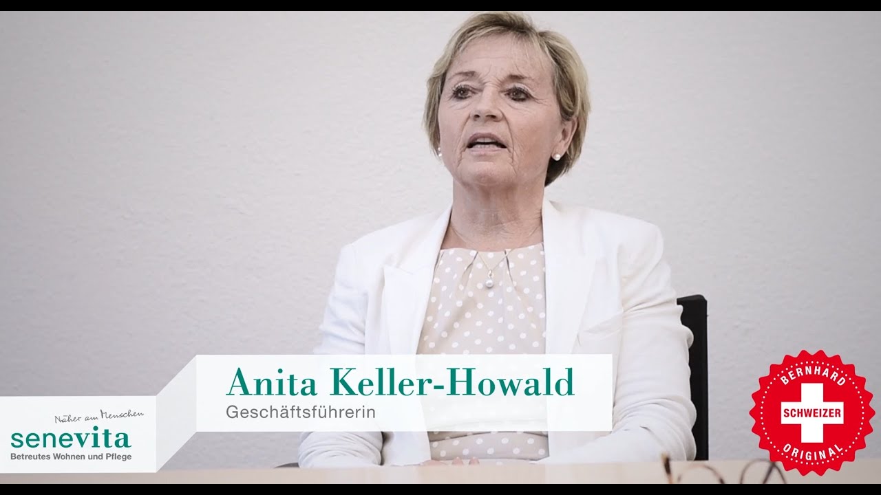 Anita Keller-Howald von der Senevita AG spricht über Bernhard Schweizer ...