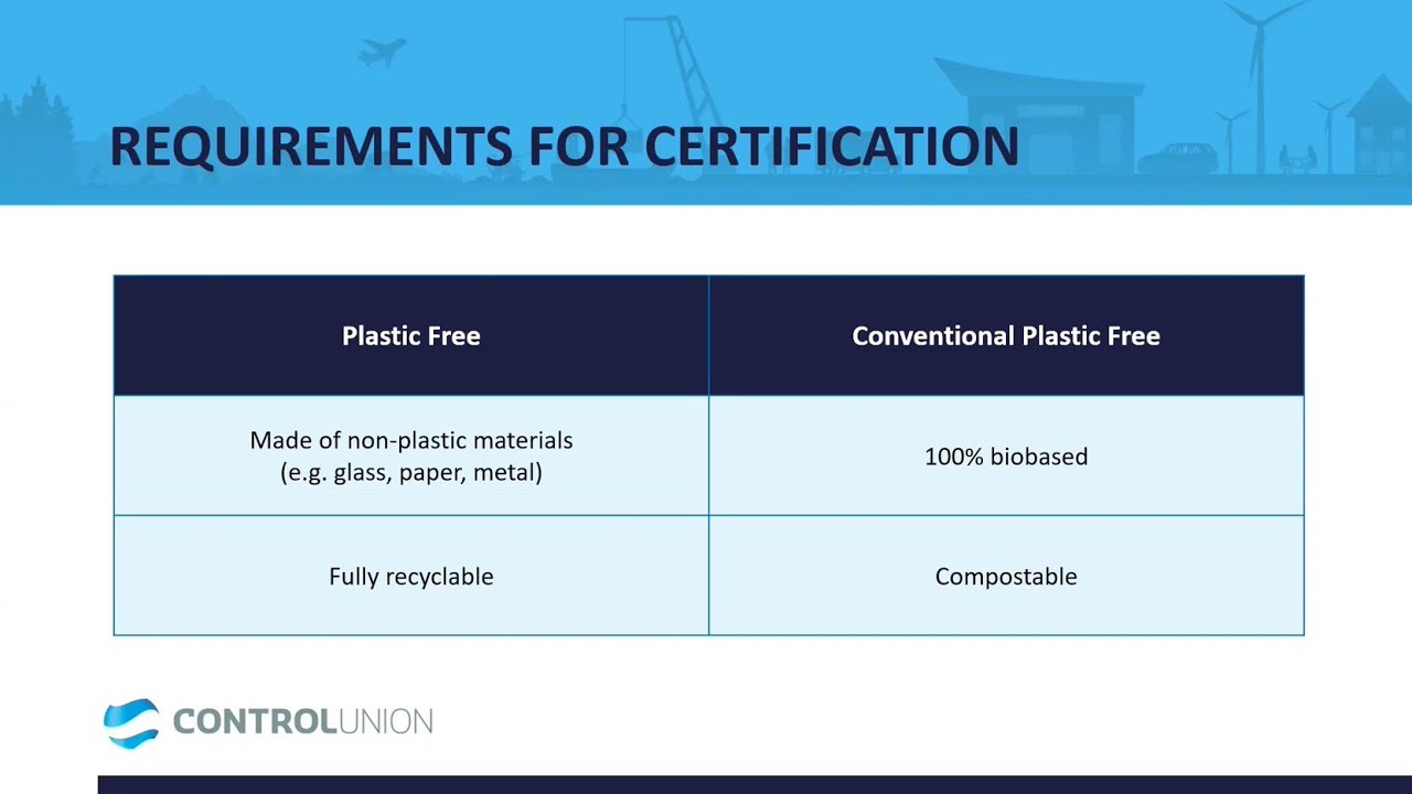 Plastic Free certification launch webinar - YouTube