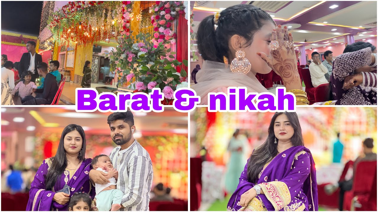 Mehendi Nikah & Barat 😍| mere husband ki masti 🤣| meri nand or jeth se ...