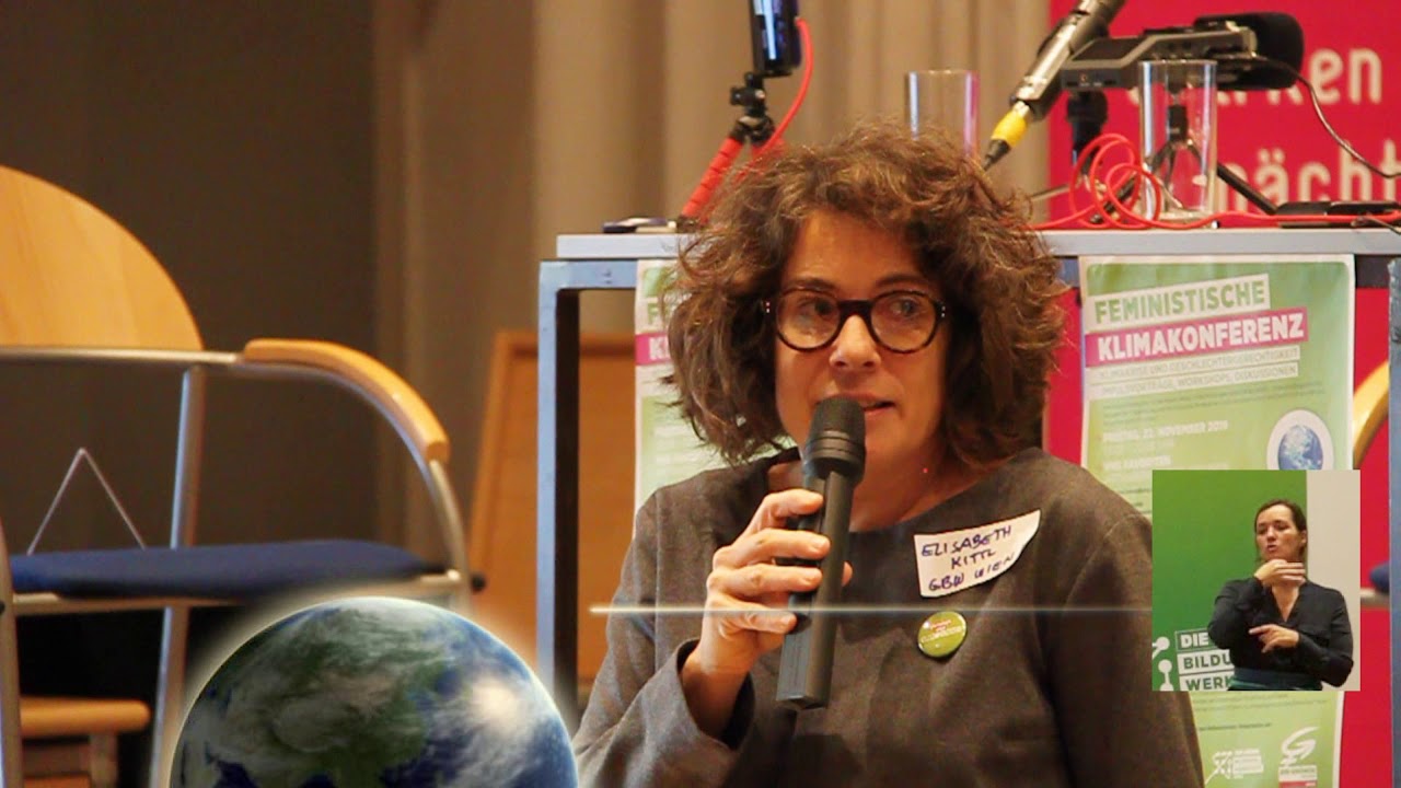 Elisabeth KITTL - feministische Klimakonferenz - YouTube