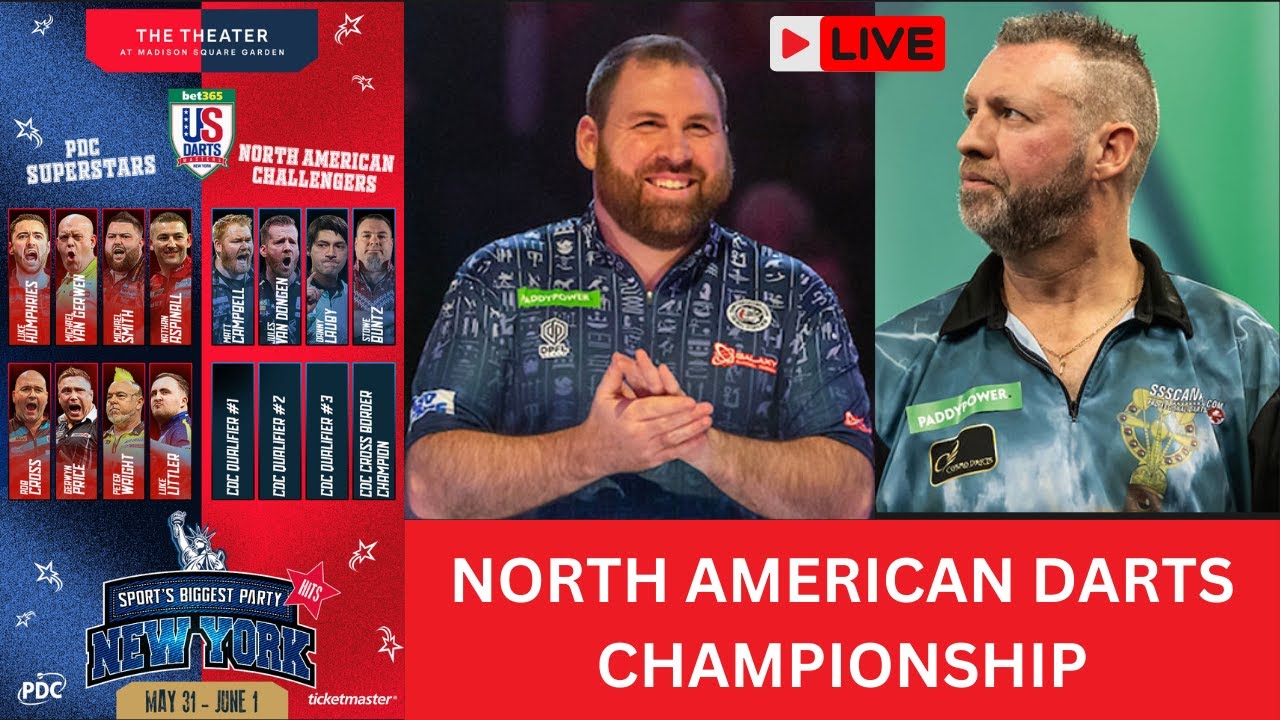 🔴LIVE:David Cameron vs Alex Spellman North American Darts Championship ...