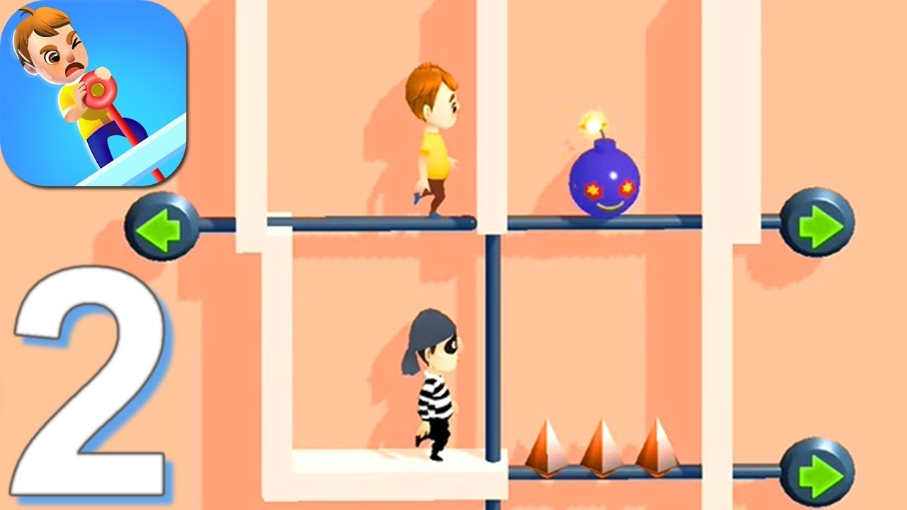 Pin Pull - Gameplay Walkthrough Part 2 Levels 41-75 (Android) - YouTube