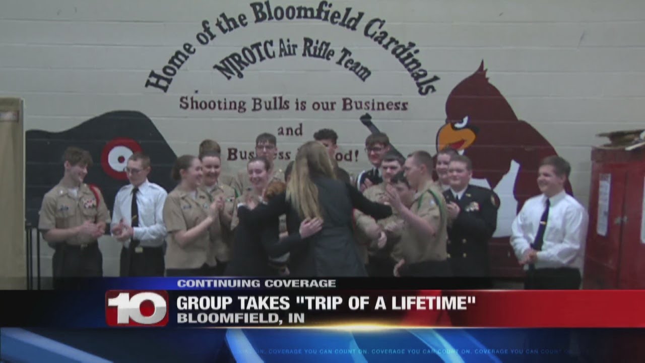 Bloomfield NJROTC returns from 'trip of a lifetime' - YouTube