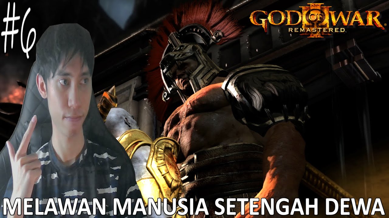 Melawan Manusia Setengah Dewa Hercules - God Of War 3 Indonesia #6 ...