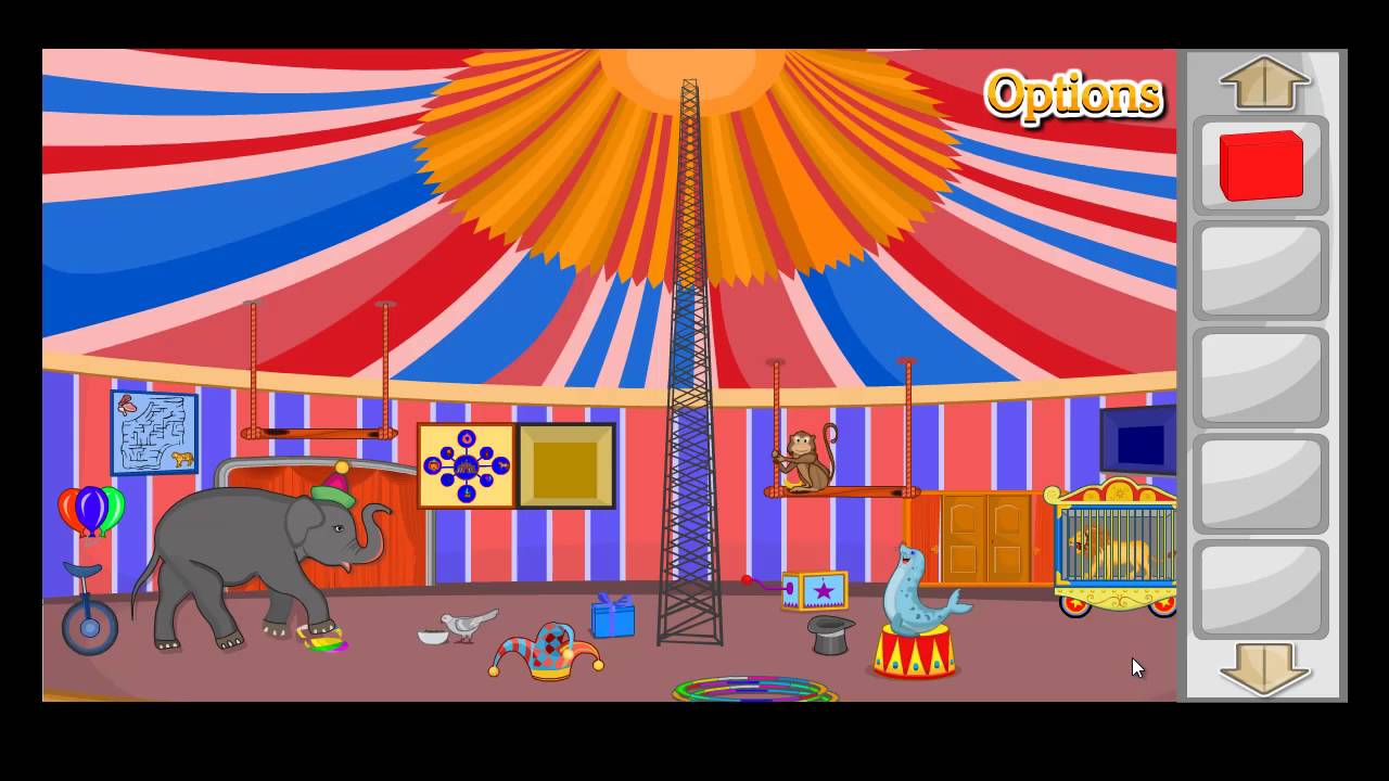Escape Game-Circus Level 2 Walkthrough - YouTube