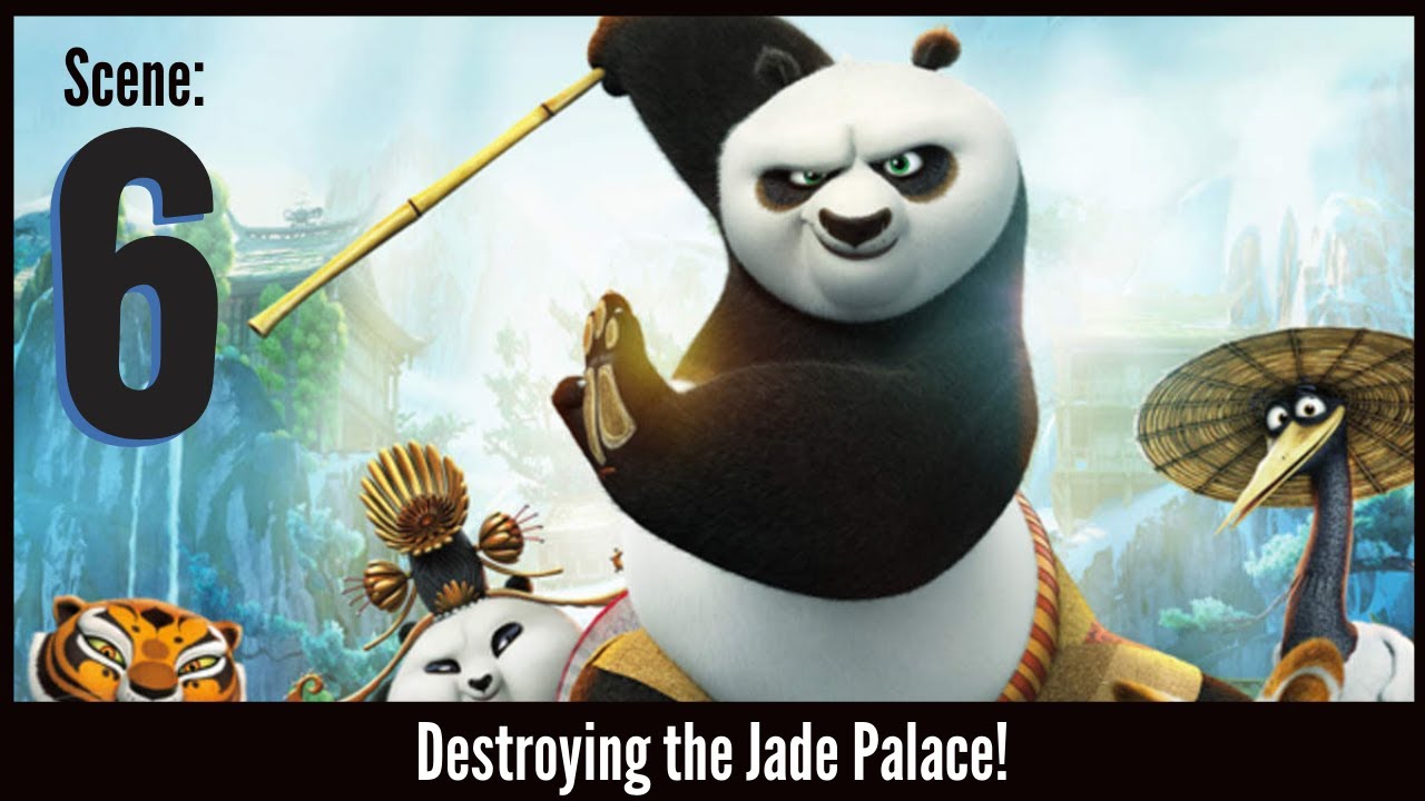 Kung Fu Panda 3 (2016) - Destroying The Jade Palace - Scene (6/10 ...