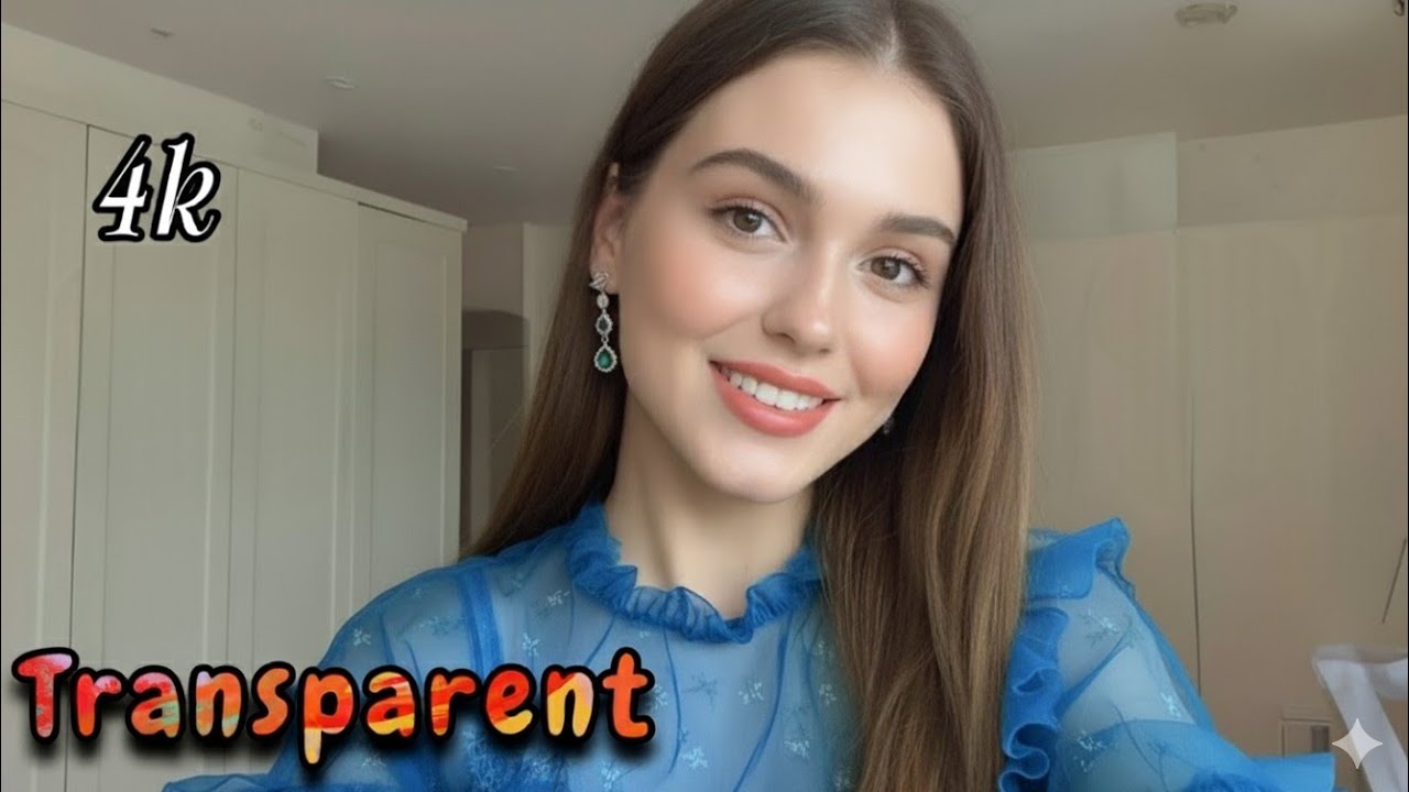 [4K USA] Transparent Ruby Fashion Haul Try-On Haul #1 - YouTube