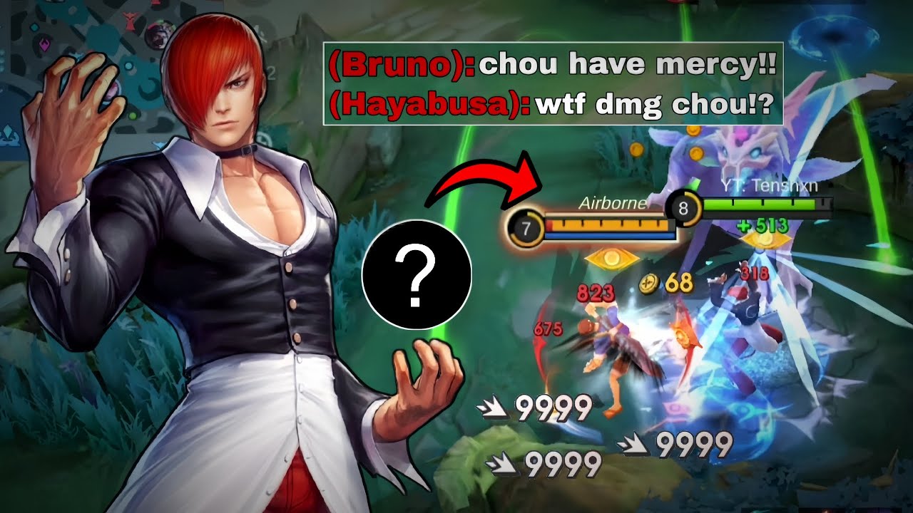 USE THIS CHOU BROKEN BUILD WISELY TO DOMINATE ANY HEROES IN RANK GAME 🔥 ...
