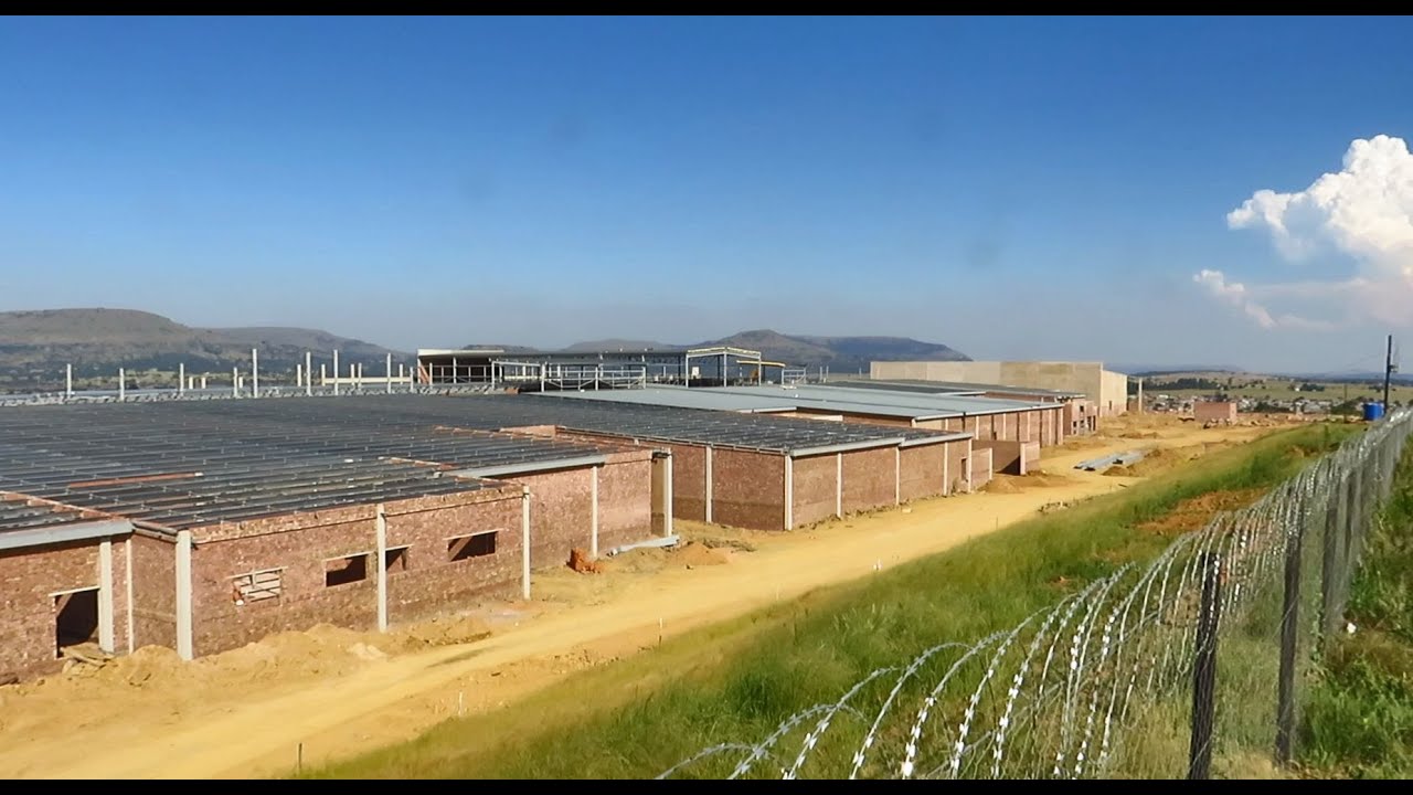 New Mall progress in Vryheid - 10th March 2024 - YouTube