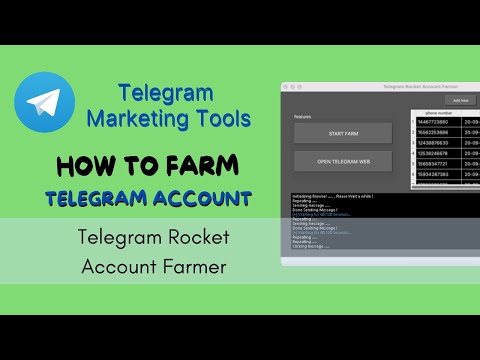 How To Farm Unlimited Telegram Account with Telegram Farmer 2022 | For ...