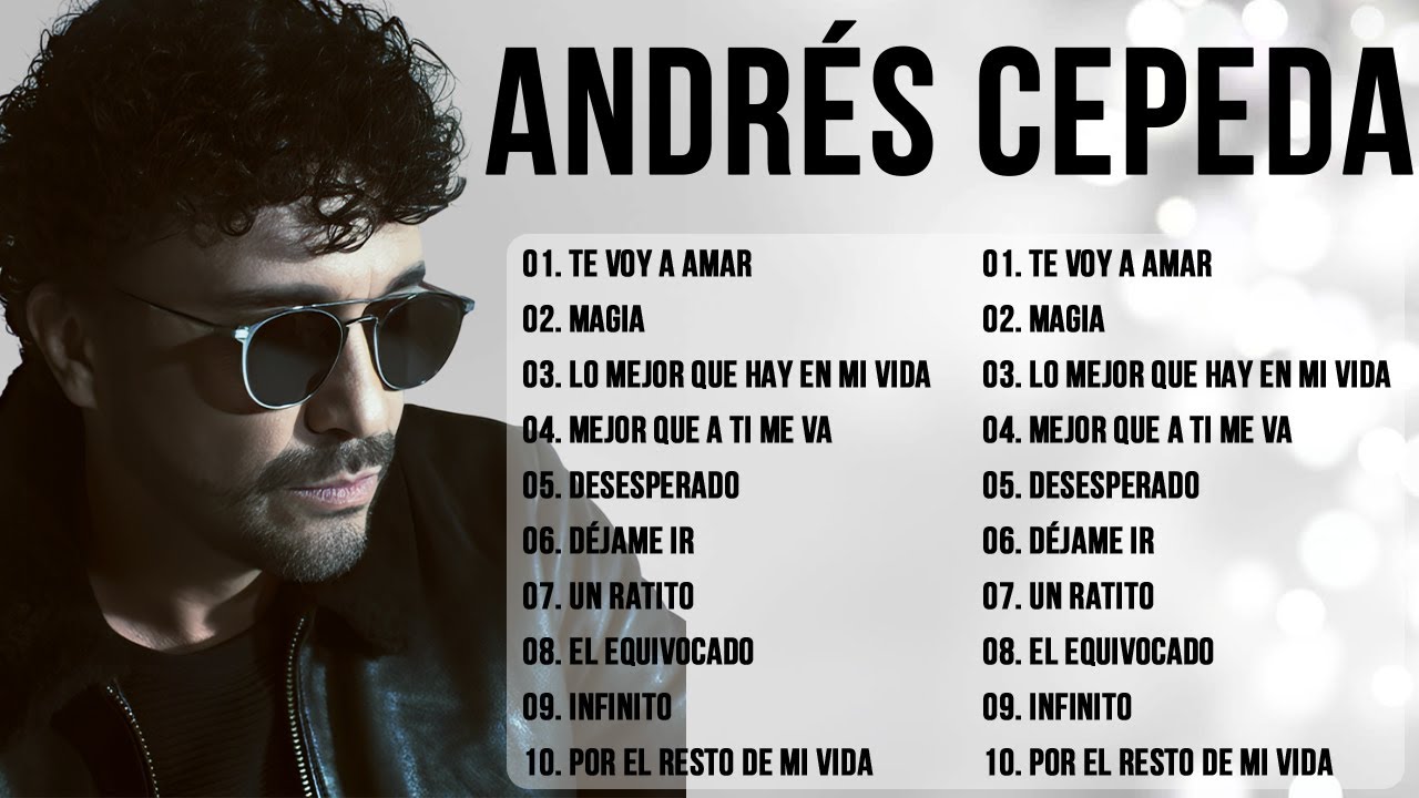 Andrés Cepeda Grandes Exitos - Musica Colombiana De Andrés Cepeda - YouTube