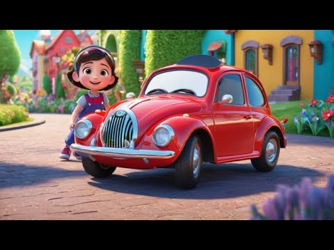 Counting Cars in the Garage | Numbers Song for Kids - YouTube