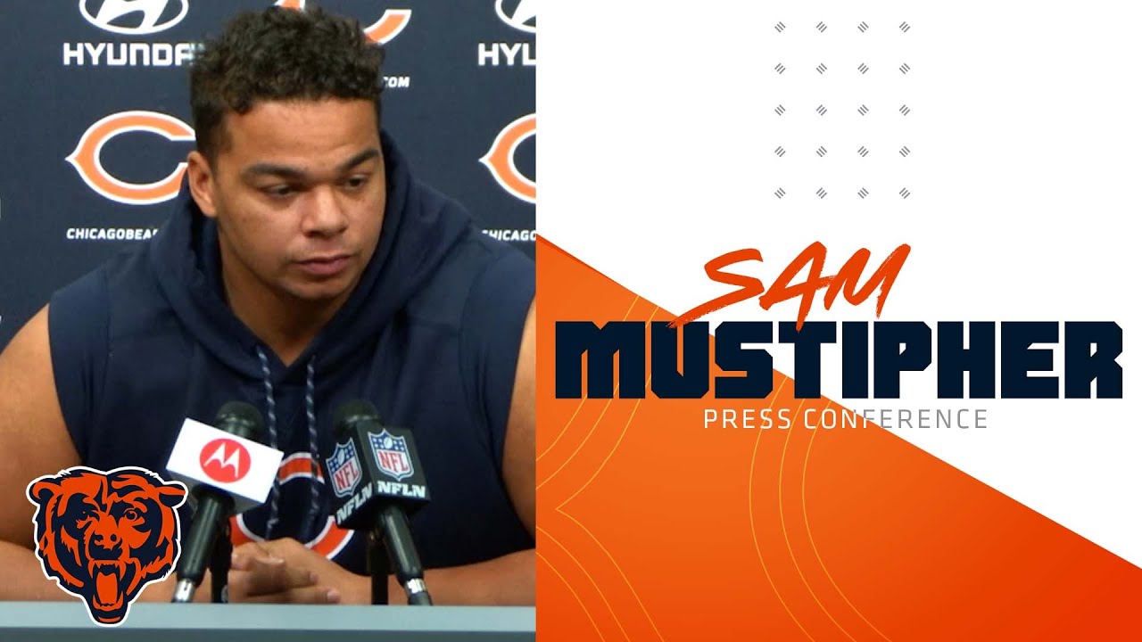 Sam Mustipher: 'How can I be the best center to win' | Chicago Bears ...
