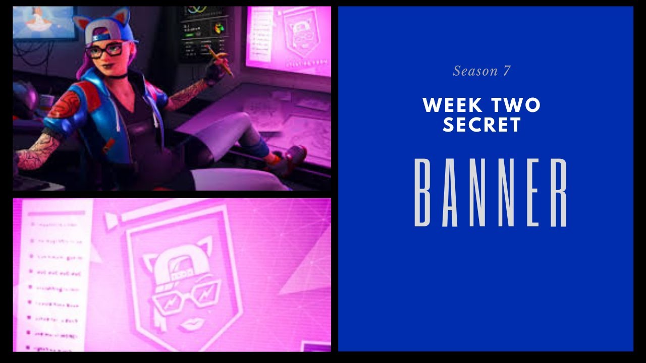 Week 2 (Season 8) SECRET Banner location in Fortnite Battle Royale ...