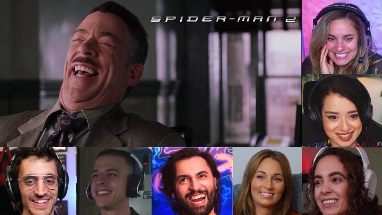 BEST "J Jonah Jameson Laugh Meme Scene" Reactions in Spider-Man 2 (2004 ...