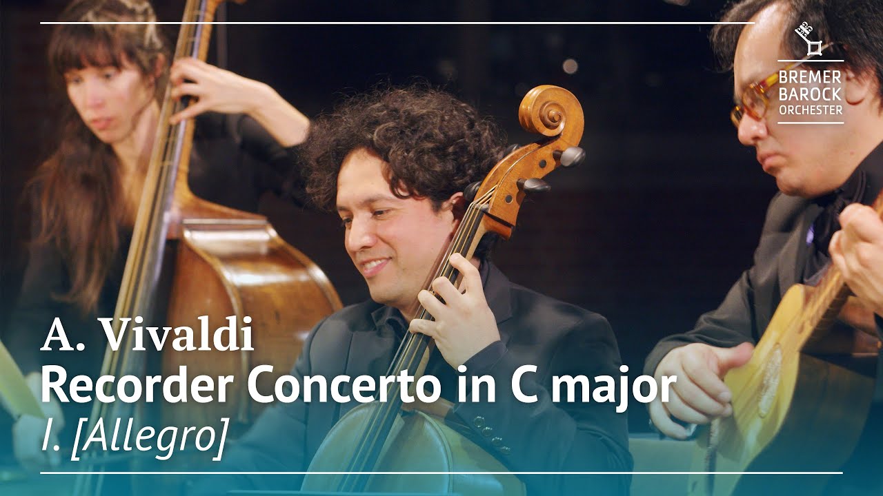 A. Vivaldi: Recorder Concerto in C major, RV 443, I. [Allegro] - YouTube