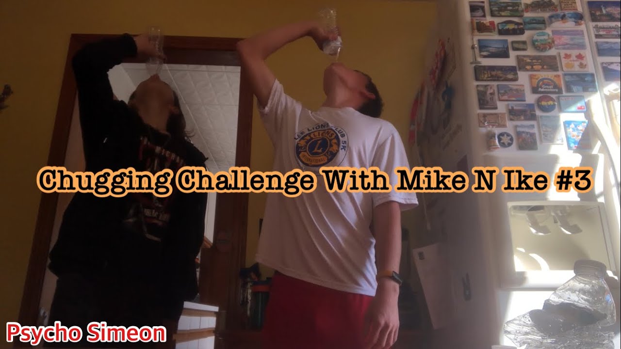 Down to the Millisecond! Chugging Challenge With Mike N Ike #3 - YouTube