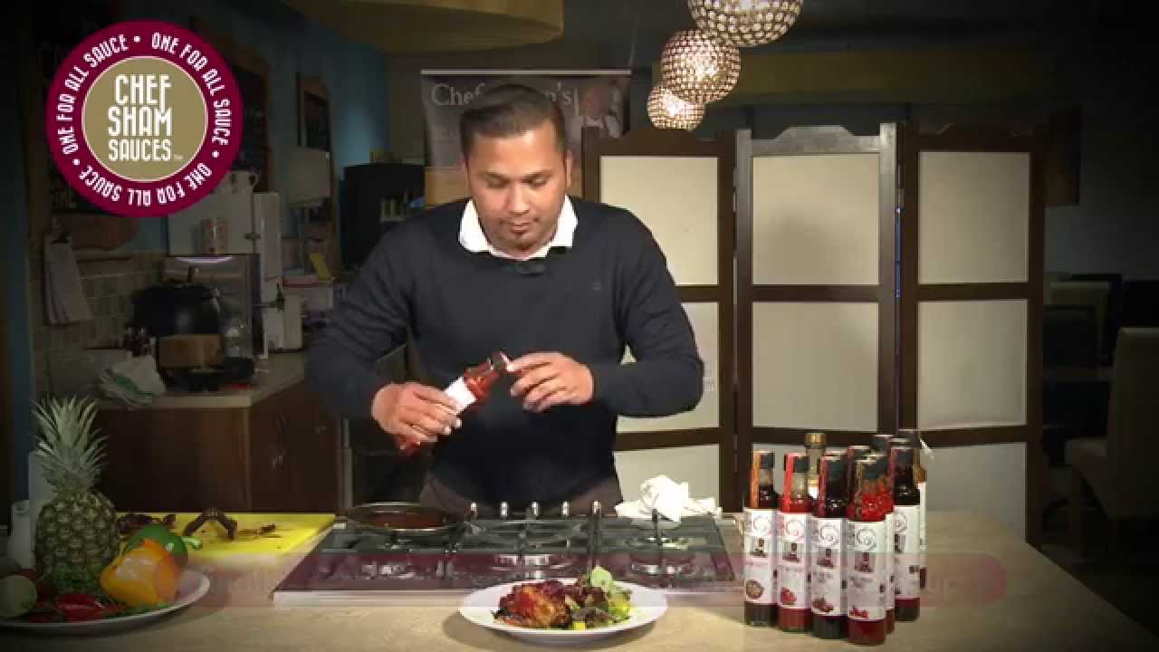 Chef Sham One for All Sauce - Carmelised Chicken Wings Recipe - YouTube