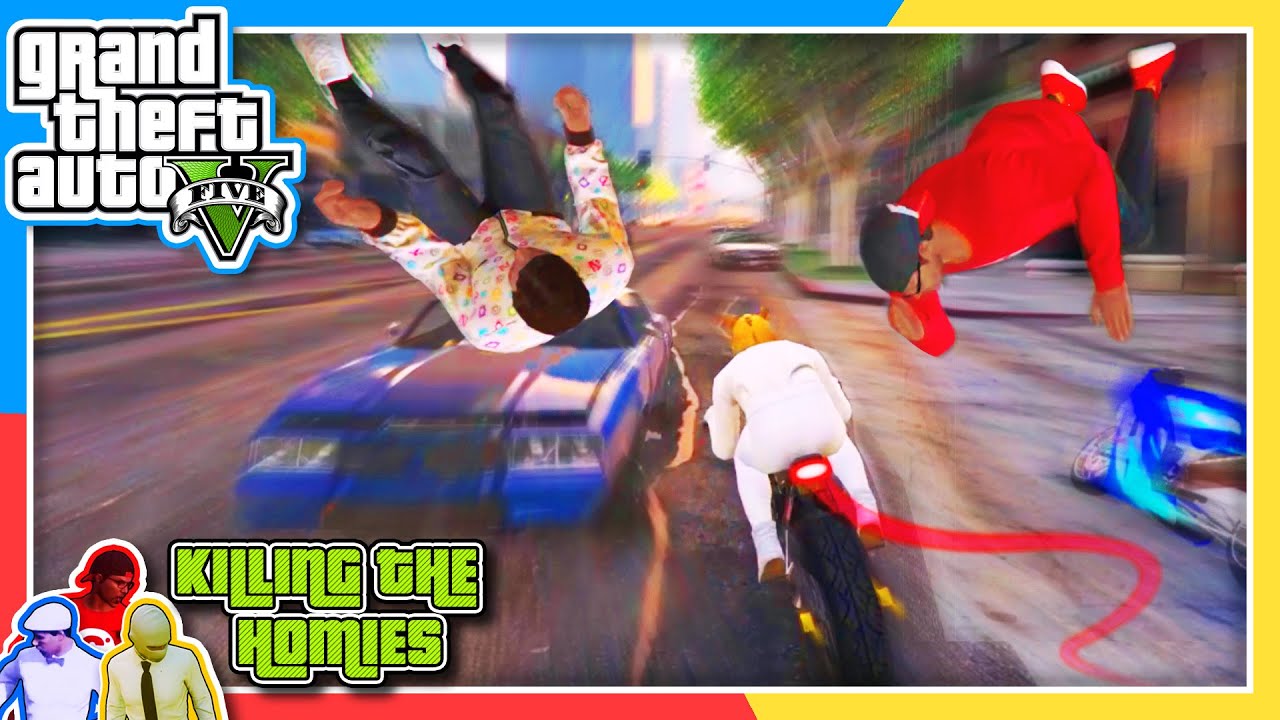 Destroying The Homies [GTA 5 Online] - YouTube