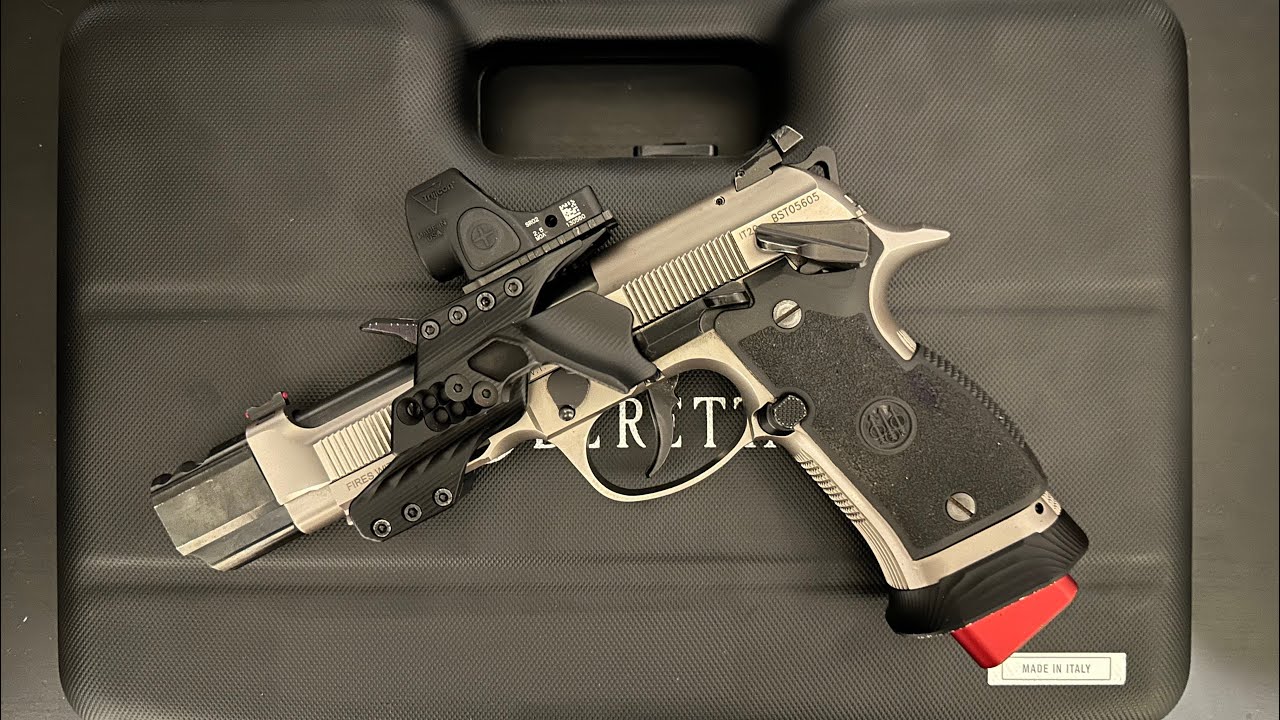 Beretta 92X Performance | Trijicon SRO - YouTube