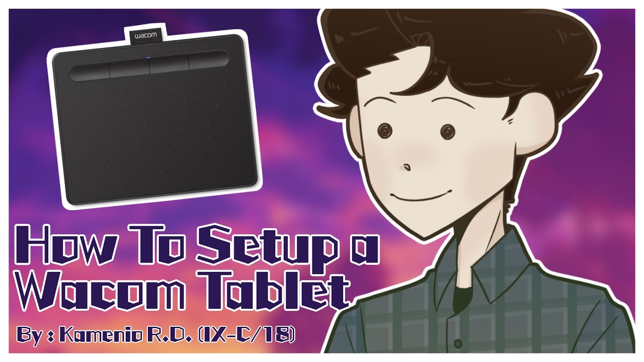 How To Set Up a Drawing Tablet - YouTube