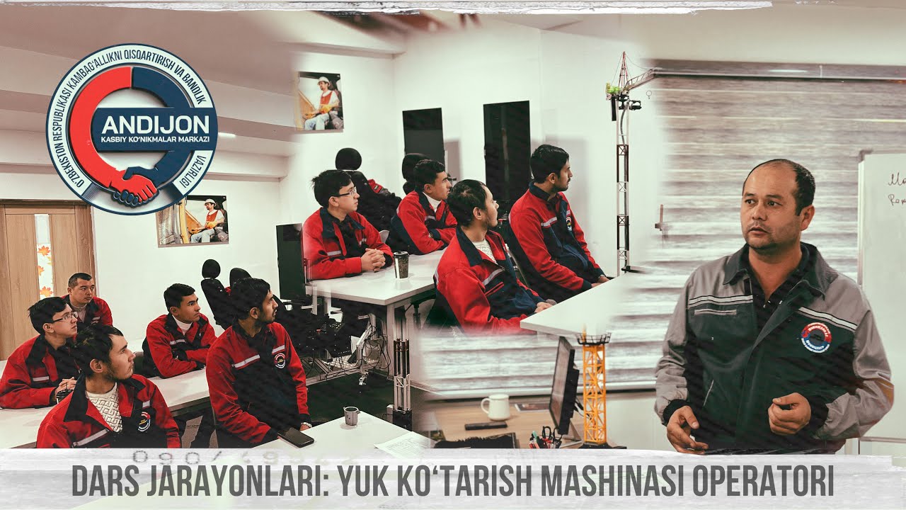 YUK KOʻTARISH MASHINASI OPERATORI (KRAN OPERATORI) - YouTube