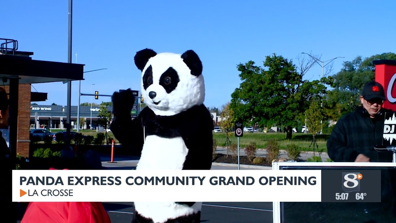 Panda Express grand opening - YouTube