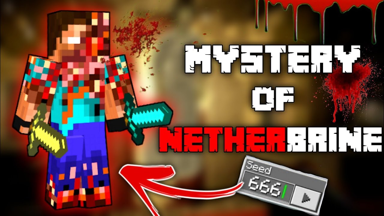 WHO IS NETHERBRINE?? || MINECRAFT CREEPYPASTA || #minecraft - YouTube