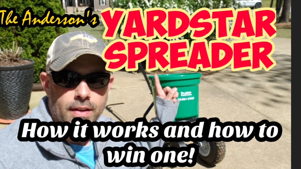Thr Anderson's YardStar spreader review | spreading Carbon X Pro with ...
