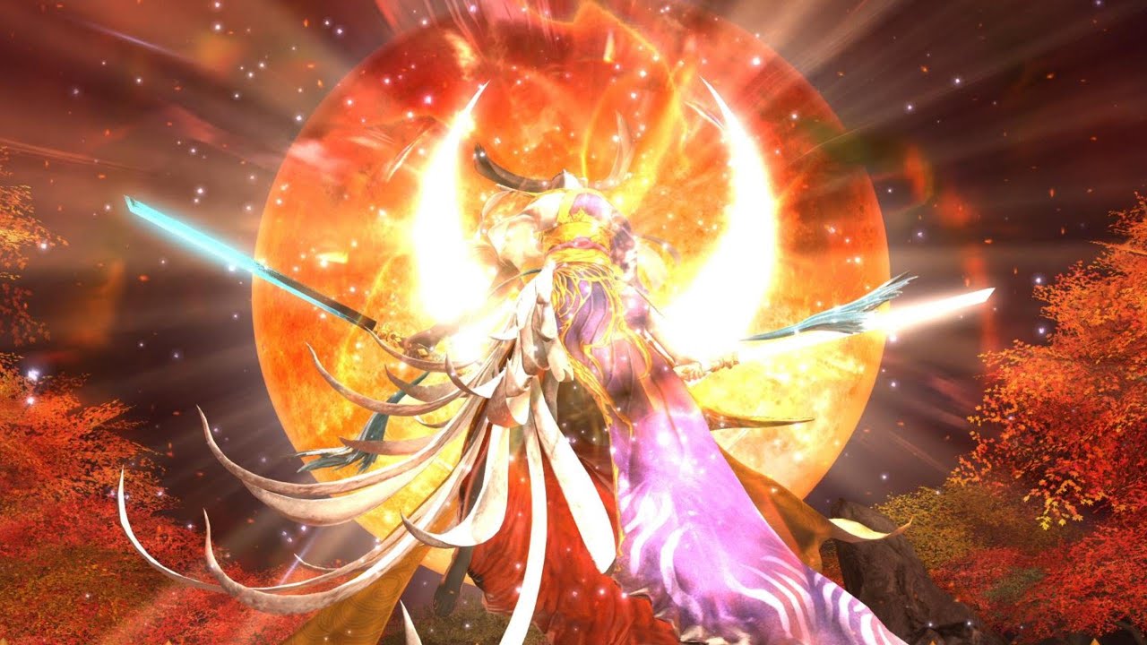 Final Fantasy XIV Götterdämmerung-Tsukuyomi - YouTube