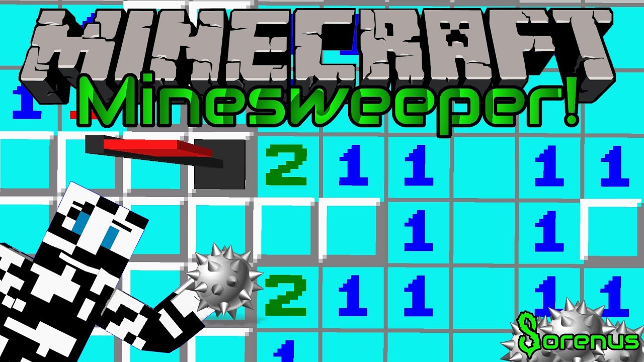 MINESWEEPER IN MINECRAFT 1.6.4 | Sorenus Mods 129 - YouTube