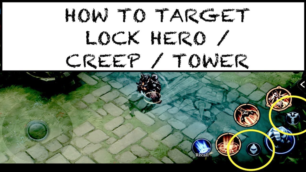 Arena of Valor: How to Aim Hero/Towers LOCK Pro Settings OceanSade ...
