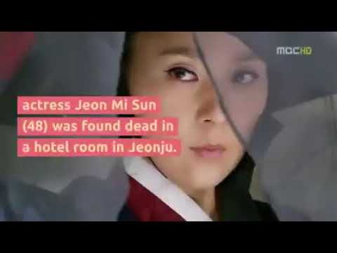 BREAKING NEWS - Actress Jeon Mi Sun Found Dead in her hotel room
