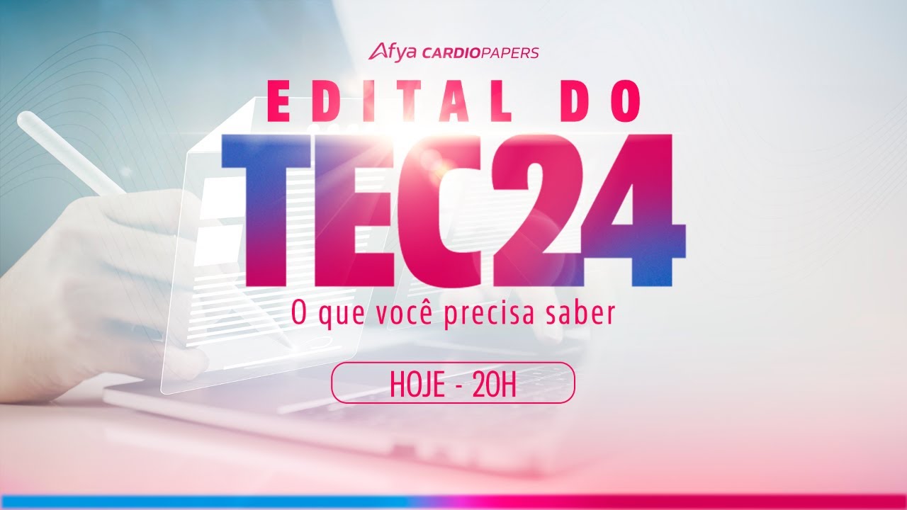 Edital do TEC 2024 - O que você precisa saber - YouTube