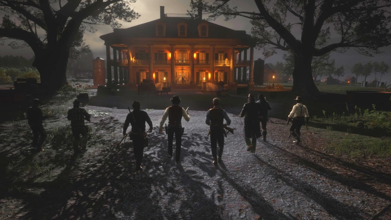 RDR2 - Such Scenes / Missions can only be made by the Rockstar Games ...