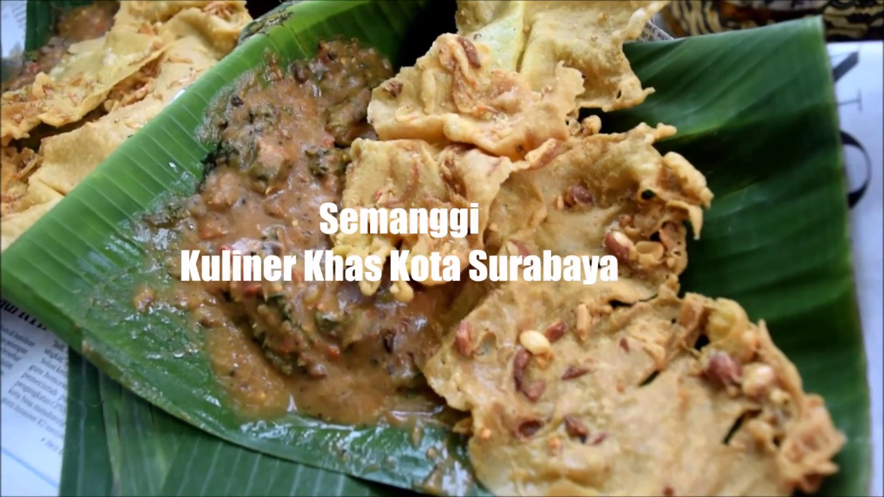 Semanggi Kuliner Khas Kota Surabaya - YouTube