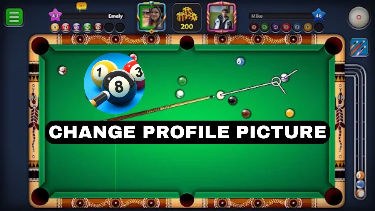 How to Change Profile Picture in 8 Ball Pool 2025? - YouTube