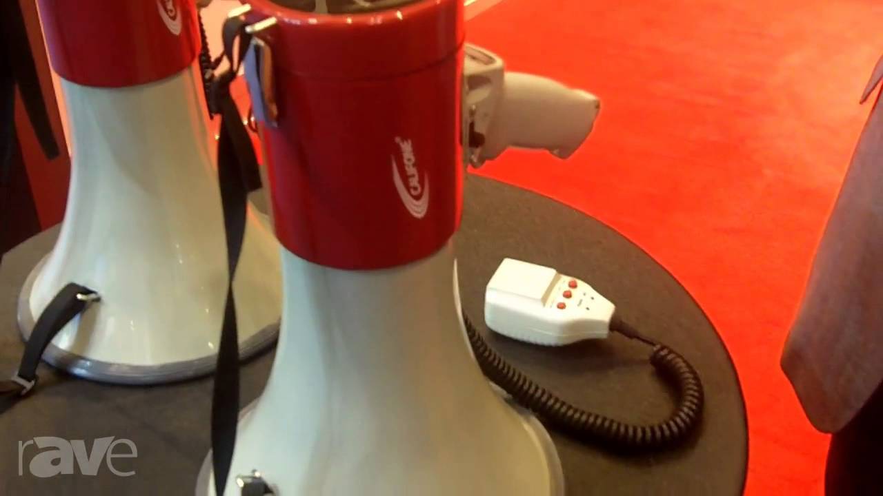 InfoComm 2013: Califone Talks About its new Megaphones - YouTube
