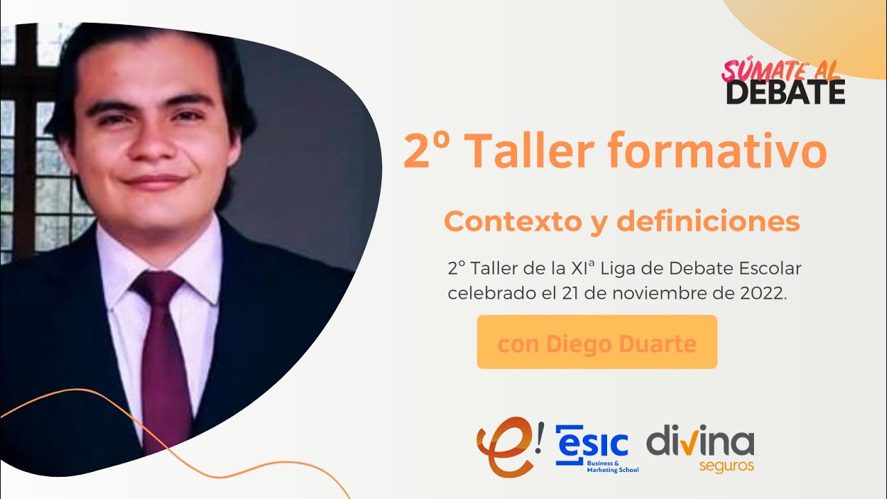 Contexto y definiciones en un debate por Diego Duarte - YouTube